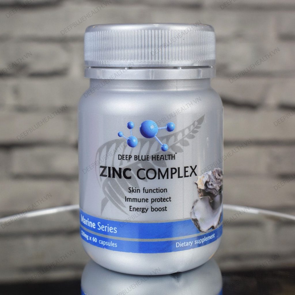 BỔ SUNG KẼM VỚI VIÊN UỐNG DEEP BLUE HEALTH ZINC COMPLEX | DeepBlueHealth.vn