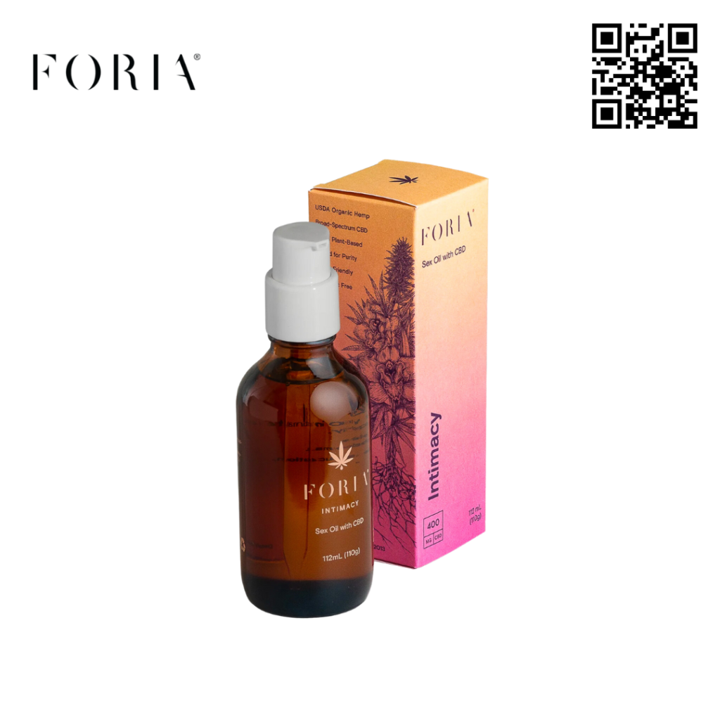 Gel bôi trơn FORIA Intimacy Sex Oil with CBD 15ml | DeepBlueHealth.vn