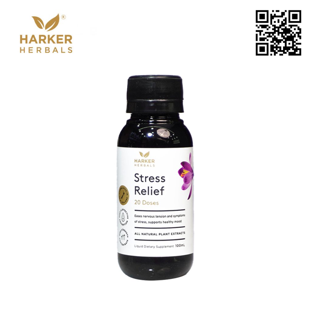 Siro thư giãn, giảm căng thẳng Harker Herbals Stress Relief 100ml ...